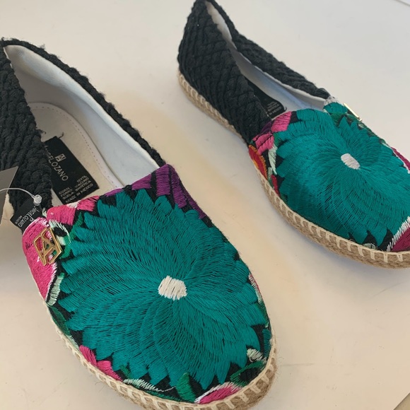 Angel Lozano | Shoes | Angel Lozano Embroidered Slipon Shoes Sz 8 Nwt ...